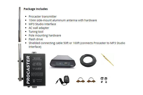 Procaster AM Transmitter | Progressive Concepts
